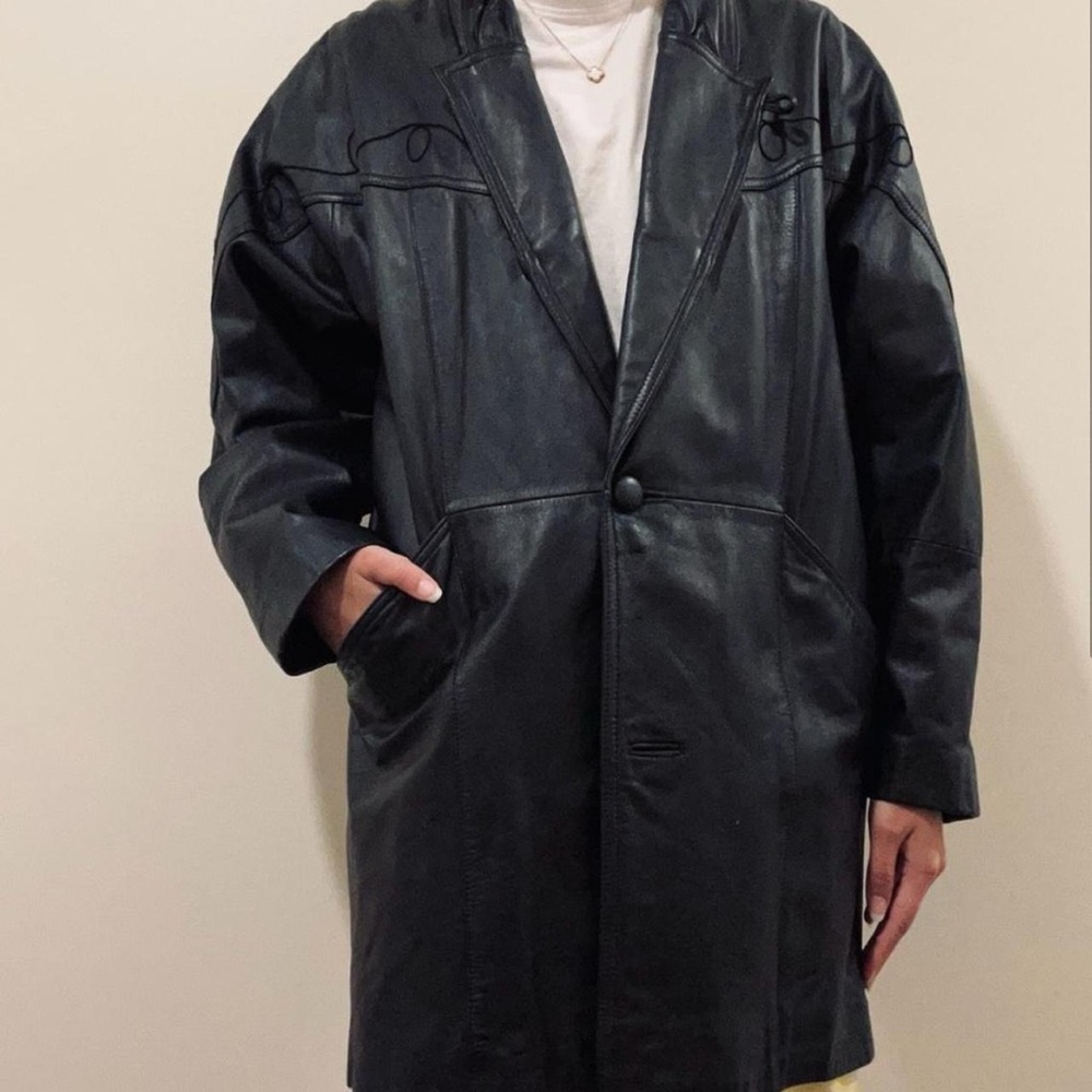 Vintage Fitz-Wright Leather Jacket - Gem